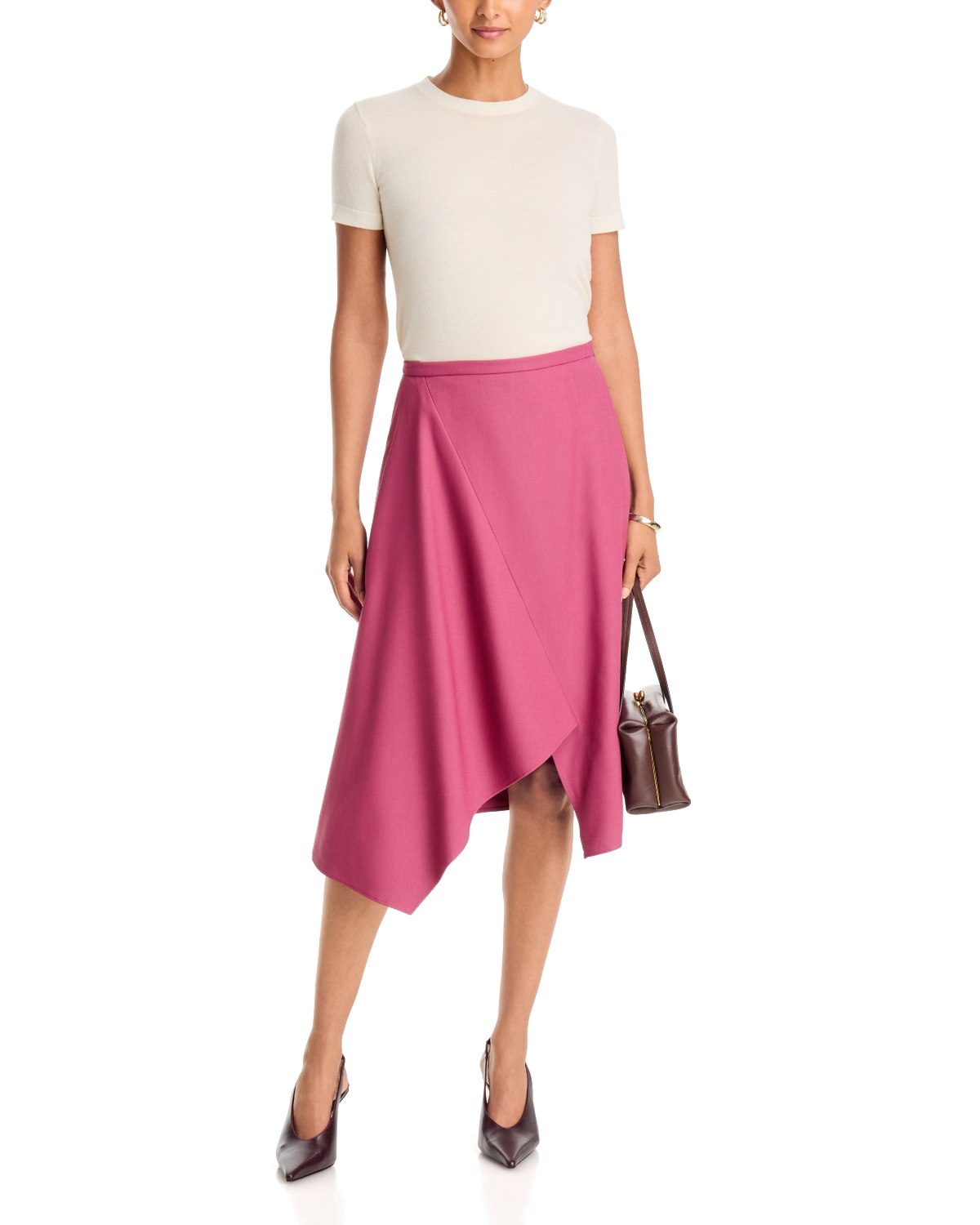 BOSS Boss Voxana Ruffled A-Line Skirt